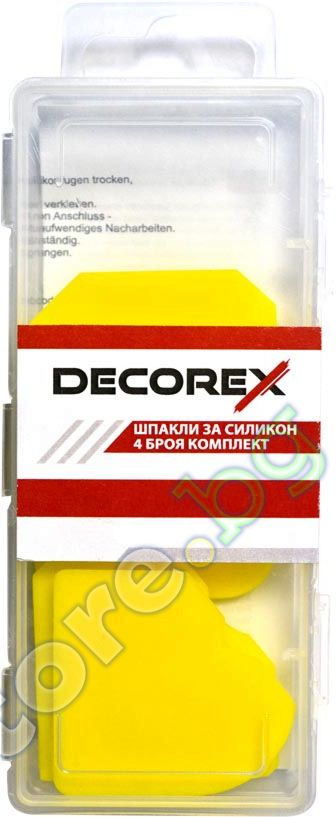 Шпакли за силикон Decorex - store.bg
