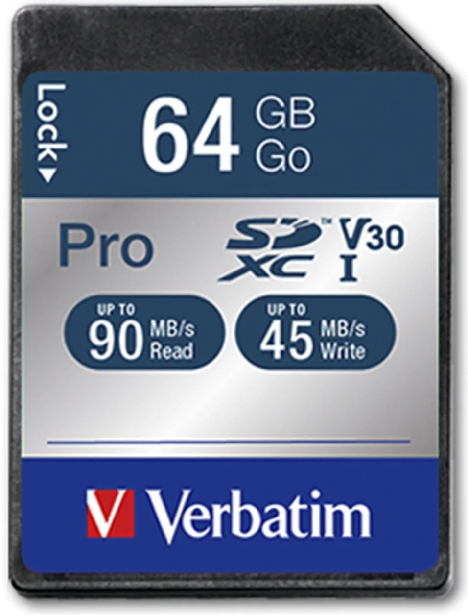 Карта памет SDXC 64 GB Verbatim Pro Secure - store.bg