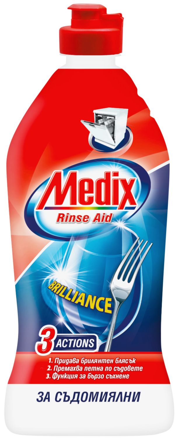 Изплакващ препарат за миялна Medix - store.bg