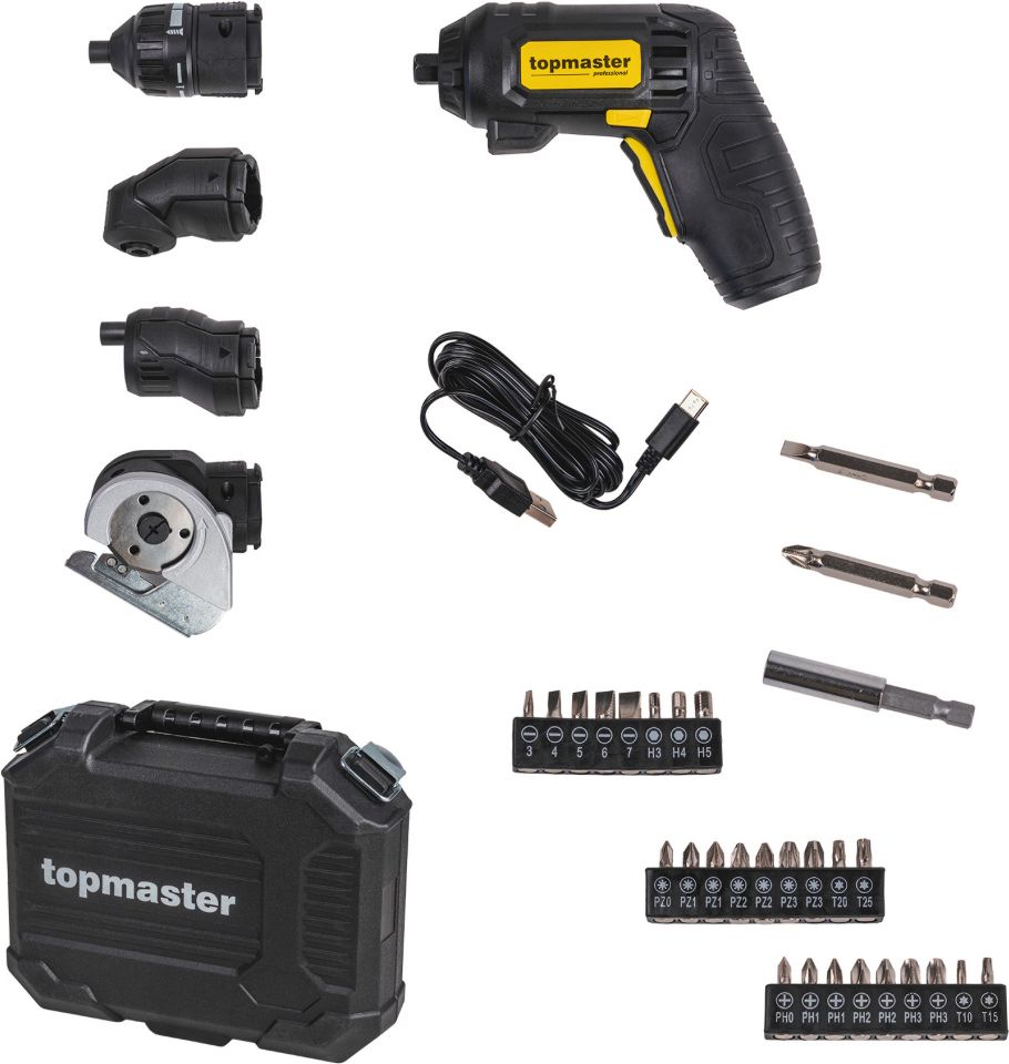 Отвертка 4 в 1 Topmaster Compact - store.bg