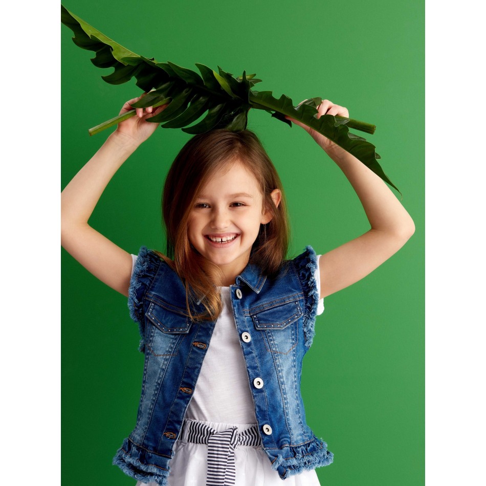 Детско дънково елече MINOTI - store.bg