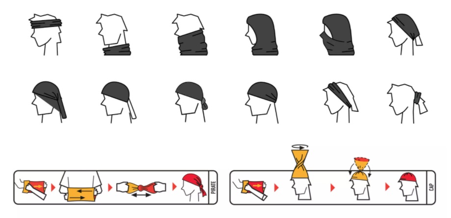 Шал-кърпа Buff Original Himalayas Mount Everest - store.bg